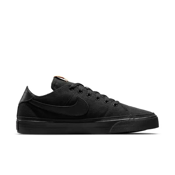Nike Court Legacy Canvas Cork Sneakers - Black