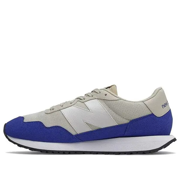 NEW BALANCE 237 "moonbeam Team Royal" Sneakers - White/blue/gray