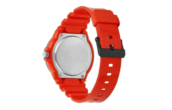 Casio Analog Sports Watch With Strap - Red