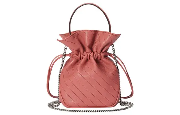 Gucci Blondie Mini Bucket Bag - Pink