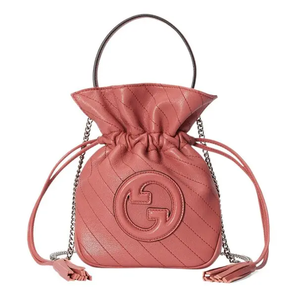 Gucci Blondie Mini Bucket Bag - Pink