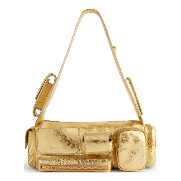 Balenciaga Superbusy Xs Sling Bag - Gold