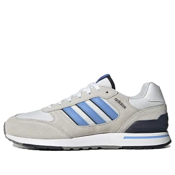 Adidas Neo Run 80s Low Top Sneakers - Cloud White/blue Fusion/legend Ink