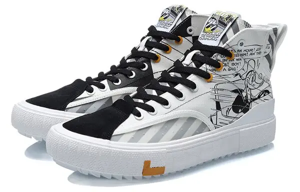 LI-NING Classic Canvas Hi X Disney Sneakers - White/black