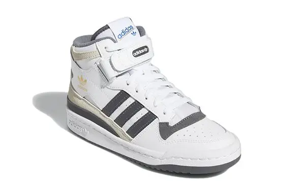 Adidas Originals Forum Mid Shoes - White/grey