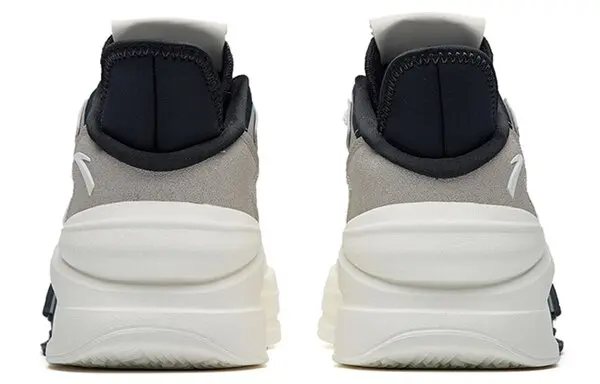 ANTA Badao 4.0 Low Top Sneakers - White/grey/black