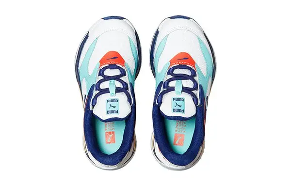 PUMA Rs-fast Courtside Sneakers - Blue/white/