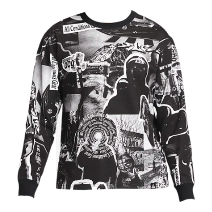 Nike X Glacier Long Sleeve Shirt - Black/white