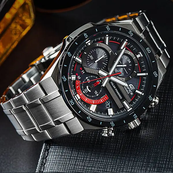 Casio Edifice Solar Powered Analog Watch