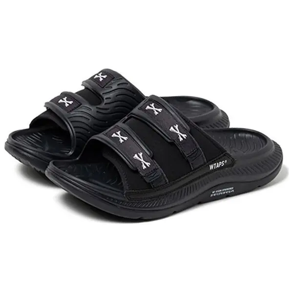 Hoka One One X Wtaps Ora Luxe Slides - Black