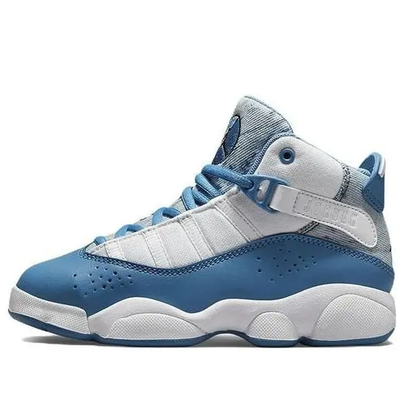 JORDAN 6 Rings High Top Sneakers - White/dutch Blue