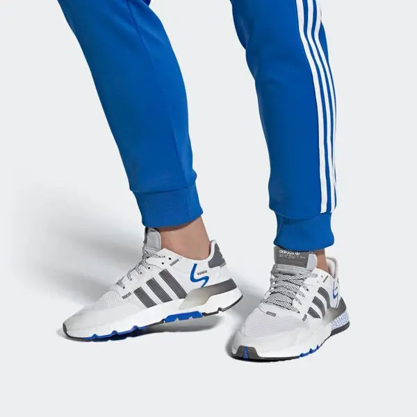 Adidas Originals Nite Jogger - Gray/white/blue