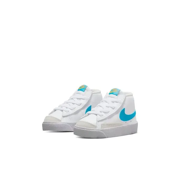 Nike Blazer Mid '77 "white Laser Blue" Sneakers - White/blue