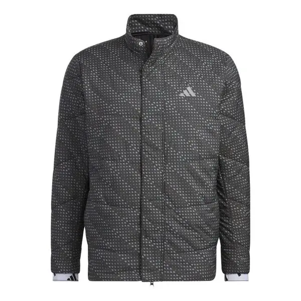 Adidas Graphic Full-zip Long Sleeve Padded Jacket