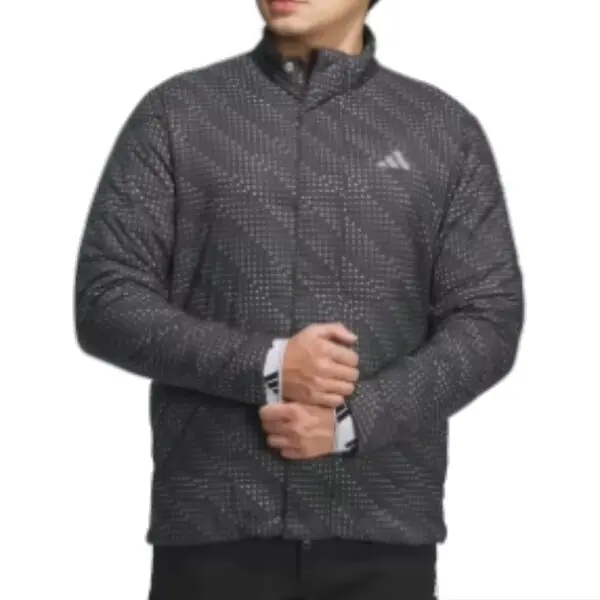 Adidas Graphic Full-zip Long Sleeve Padded Jacket