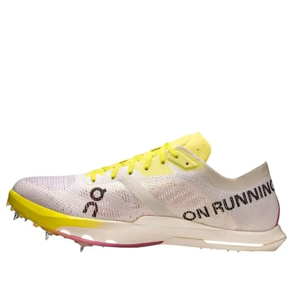 On Cloudspike Citius 2 Track Spikes - White/raspberry