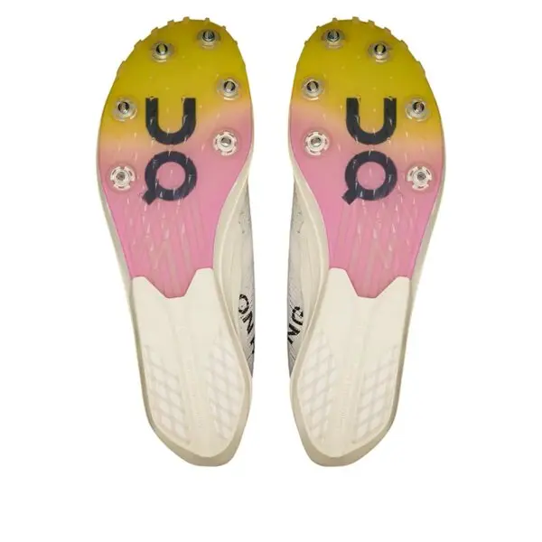 On Cloudspike Citius 2 Track Spikes - White/raspberry