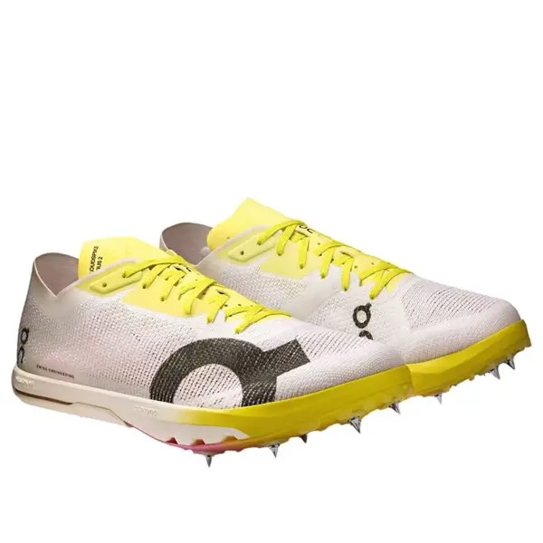 On Cloudspike Citius 2 Track Spikes - White/raspberry