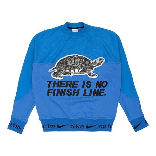 Nike X Cactus Plant Flea Market Fleece Crewneck - Blue