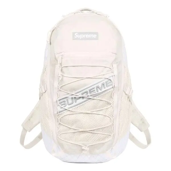 Supreme 3d Logo Backpack - White