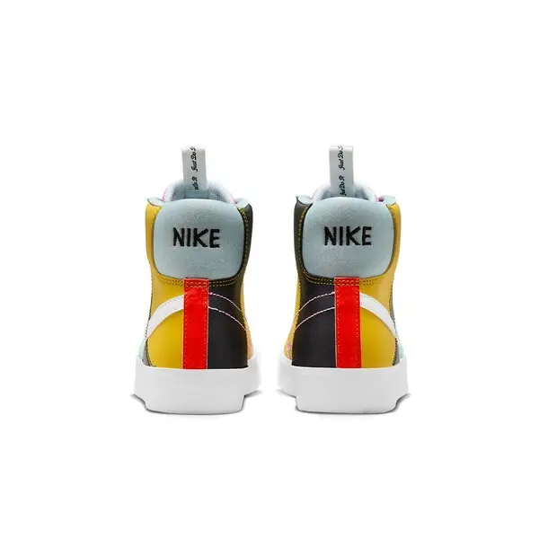 Nike Blazer Mid High Top Sneakers - Multi-color