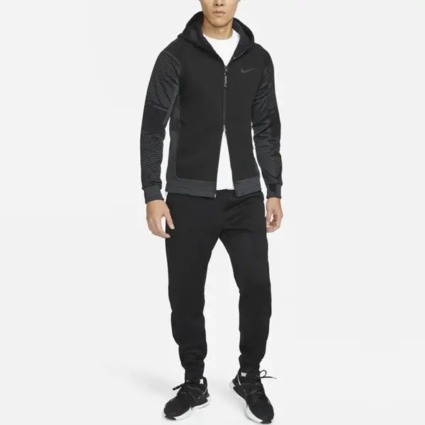 Nike Therma-fit Adv Training Hooded Jacket - Black