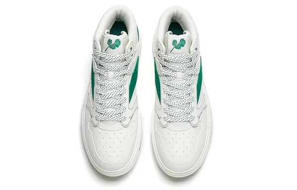 ANTA High Top Sneakers With Contrasting Accents