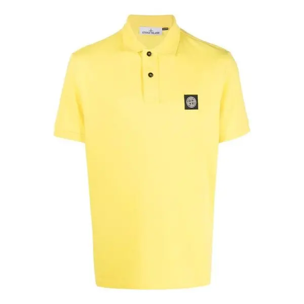Stone Island Polo Shirt - Yellow