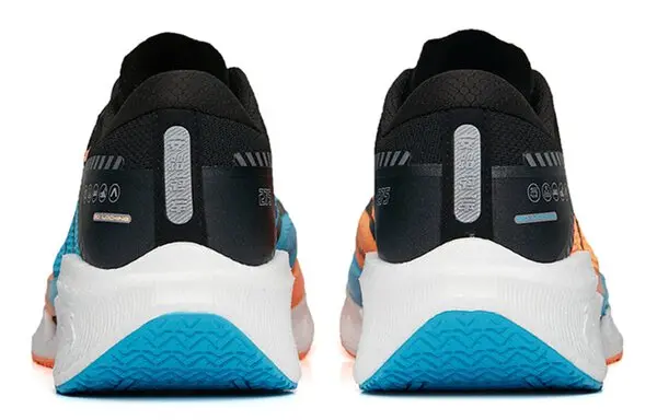 ANTA Shock The Waves Sneakers - Blue/orange/black
