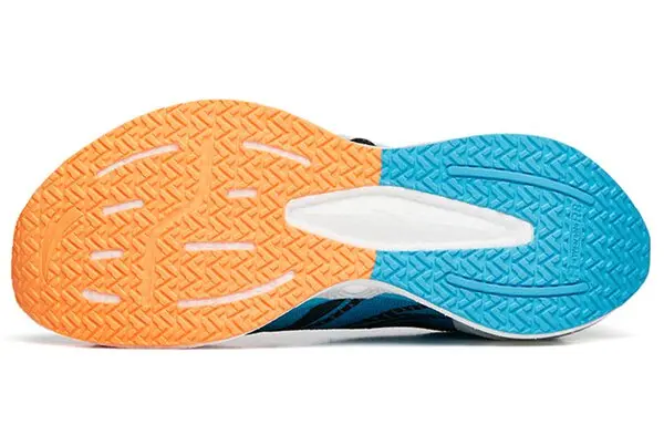 ANTA Shock The Waves Sneakers - Blue/orange/black