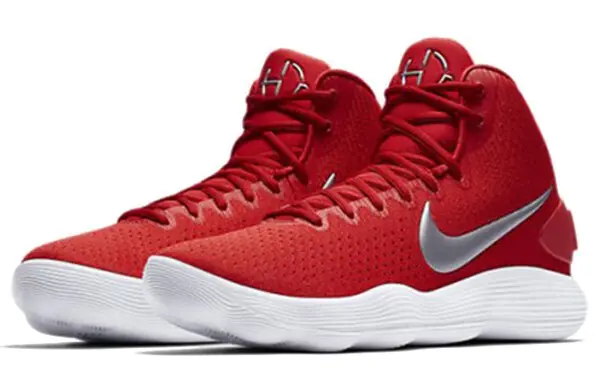 Nike Hyperdunk 2017 High Top Sneakers - Red
