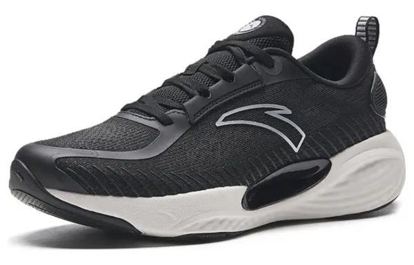 ANTA Running Series Sneakers - Black/silver/white