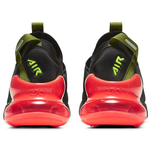 Nike Max 270 Extreme Athletic Sneakers - Black/red