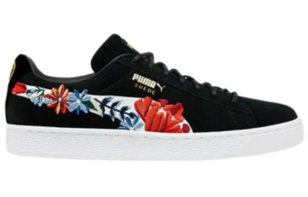 PUMA Suede "hyper Embellished" Sneakers - Black/white
