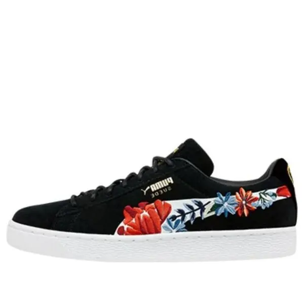 PUMA Suede "hyper Embellished" Sneakers - Black/white