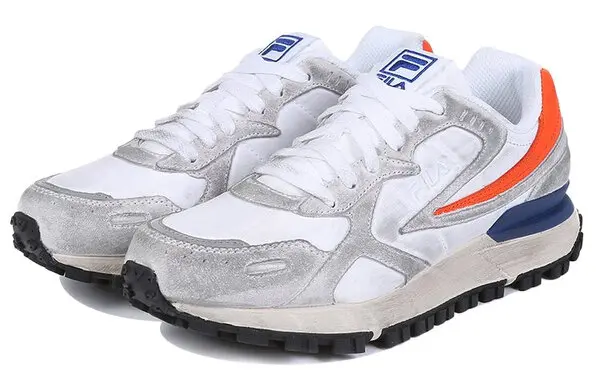 FILA Zagato Washing Low Top Athletic Shoes - Grayblue