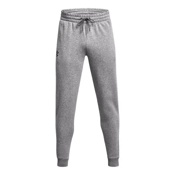 Under Armour Curry Splash Logo Joggers Sweatpants - Grey