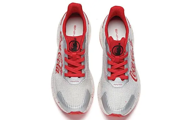 ANTA X Coca Cola Bubble Sneakers - Grey/red