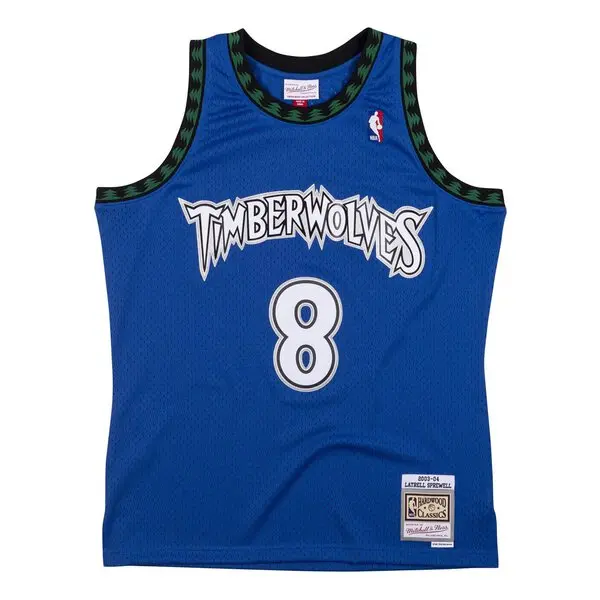 Mitchell & Ness X Nba Minnesota Timberwolves 2003-04 Swingman Jersey - Blue