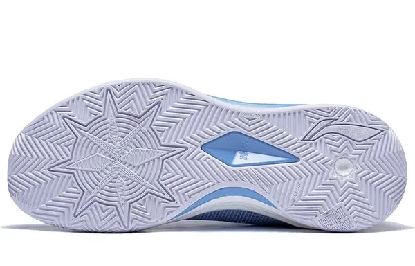 LI-NING Low Top Athletic Sneakers - Blue/white