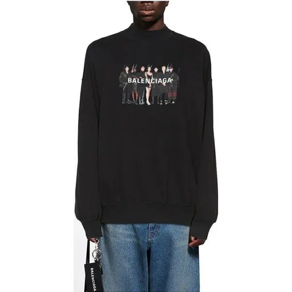 Balenciaga Real Crewneck Sweatshirt