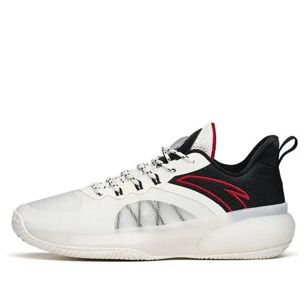 ANTA Basketball Sneakers - White/black/red