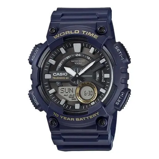 Casio Analog-digital Combination Watch - Blue