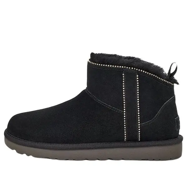 UGG Classic Mini Embellished Boots - Black