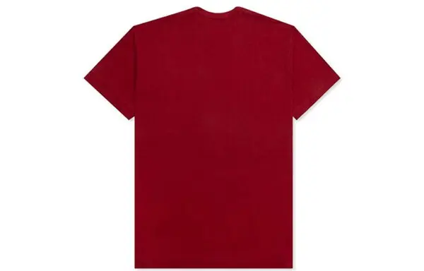 Play Comme Des Garcon Double Heart Embroidered T-shirt