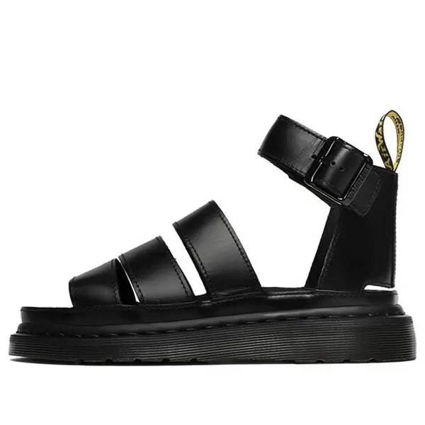 Dr. Martens Vintage Platform Strappy Sandals - Black