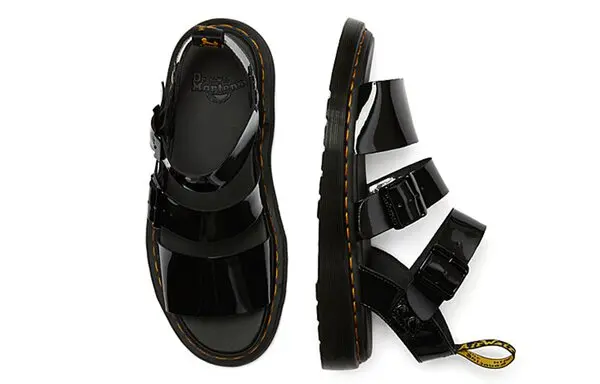 Dr. Martens Gryphon Strap Sandals - Black