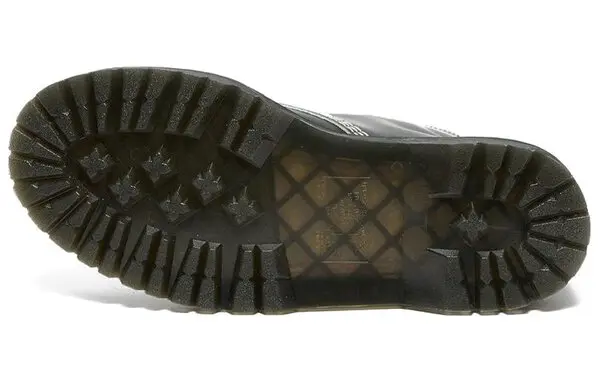 Dr. Martens Pascal Bex Leather Contrast Lace Up Boots - Black