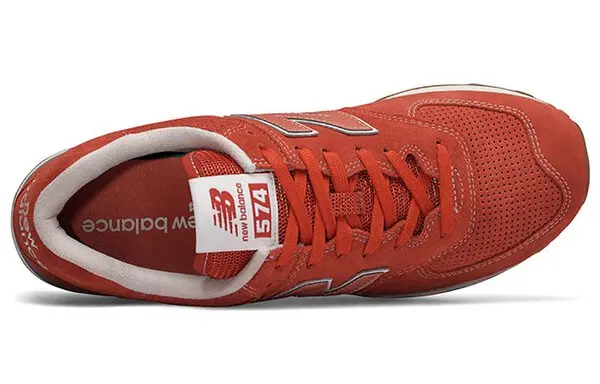 NEW BALANCE 574 Series Low Top Sneakers - Red