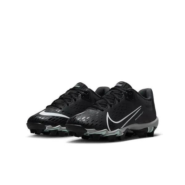 Nike Hyperdiamond 4 Keystone Gg Athletic Cleats - Black/white/gray
